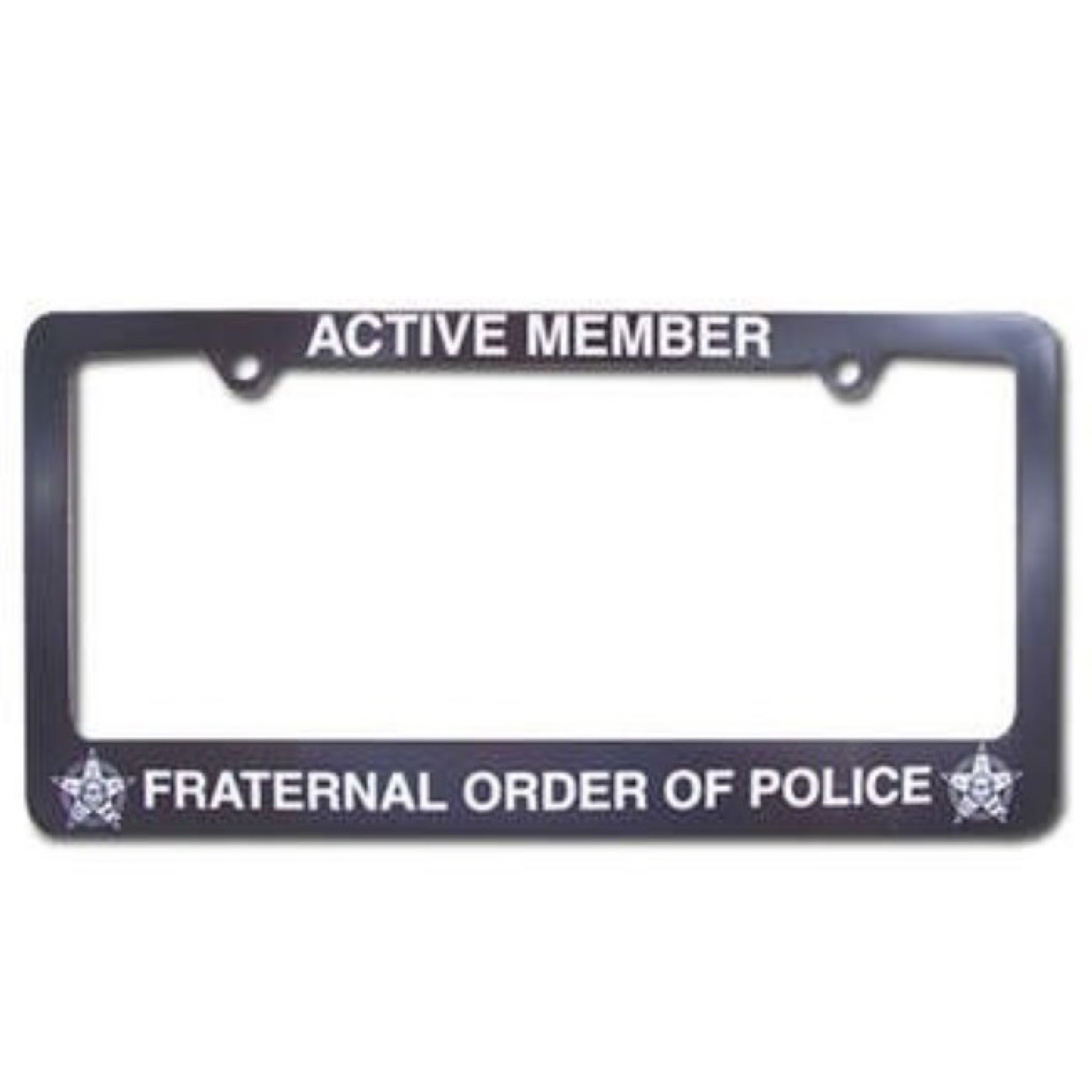 License Plate Frame | Miami Fraternal Order of Police